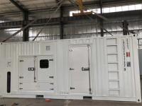 China Low Noise Cargo Containerised Generator Set Air Water Cooling System for sale