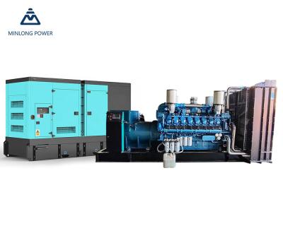 China 1500rpm Gas Engine 550kw Natural Gas Generator Minlong MP12m33-1 for sale
