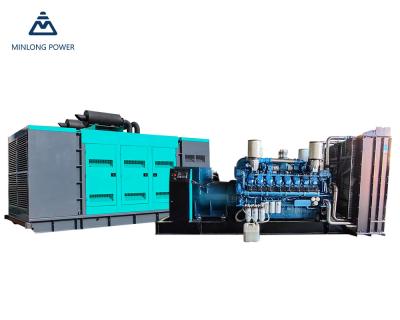 China 500mg NOx 1120kw Natural Gas Power Generator 16m33D1280ng11 for sale