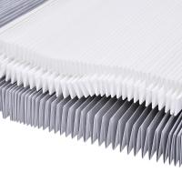 China Nonwoven Fabrics Polyester Spunbond PTFE Membrane Aluminum Coating Flame Retardant In Industrial Filtration for sale