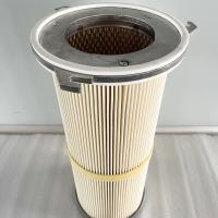 China High Temperature Cylindrical Filter Cartridges Used In Industrial Air Filtration Systems for sale