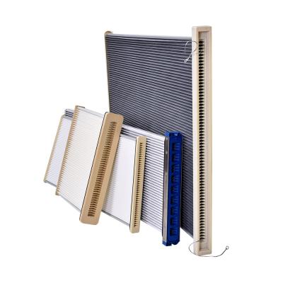 China Pulse Clean Panel Flat Filter Cartridges with Temperature Resistance ≤120℃ Filtration Efficiency 99.99% and Filtration Level F9 for sale