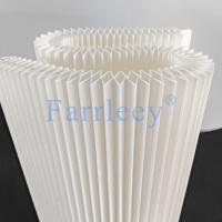 China High Efficiency 170g/m2 Spunbond Polyester With Water & Oil Resistance Treatment For Industrial Dust Collector Equipment for sale