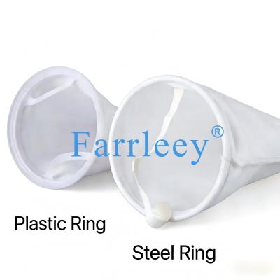 China Premium Polypropylene Liquid Filter Bag with 1 to 200 Micron Rating for Chemical Processing and Industrial Filtration for sale
