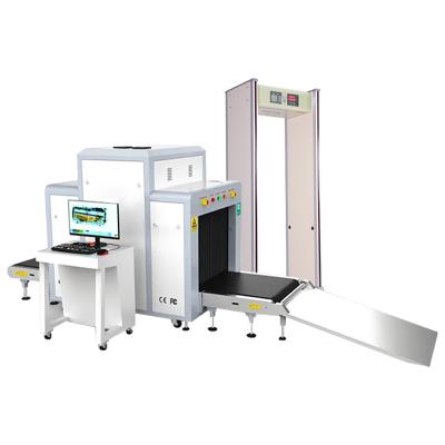 China Escaner De Equipaje De Rayos X 8065 Equipo De Seguridad Inspection De Paquetes De Maquina De Rayos X De Doble Vision for sale