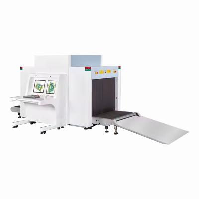 China Scanner De Bagages a Rayons X 10080 Systeme D'inspection D'aéroport a Double Vue Equipement De Scanner De Colis Secuscan for sale