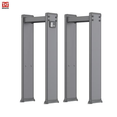 China MD-600WP Professional High Performance Portable Arched Airport Security Walk-Through Metal Detector Body Scanner for sale