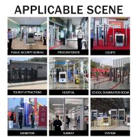 China MD-600G Security Metal Detector Door Industrial Portable Body Scanner 6 Zones Walk Through Metal Detector for sale