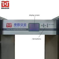 China MD-600G Security Metal Detector Door Industrial Portable Body Scanner 6 Zones Walk Through Metal Detector for sale