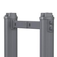 China MD-600YS Professional Security Metal Detector Door High Stability Arched Waterproof Door Frame Walk Through Metal Detector for sale
