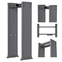 China Walk-through Multi Zone Metal Detector Security Equipment Gate High Performance 7-inch Display Walk Through Metal Detector for sale