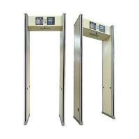 China Security Inspection Equipment High Sensitivity Stability 6 Zones Walk Through Metal Detector for sale