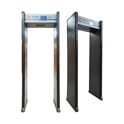 China OEM Walk Through Metal Detector 24 Multi Zones Metal Detector Security Doors Full Body Scanner Security Equipment for sale