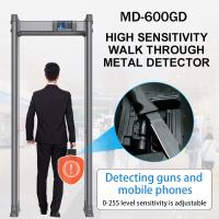 China Station Security High Performance Multi-Zone Metal Detector Adjustable High Sensitivity Portable Walk Through Metal Detector for sale