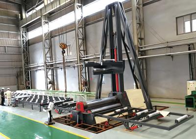 China W12 Series 4-Roller CNC Rolling Machine for Heavy Duty Plate Bending for sale