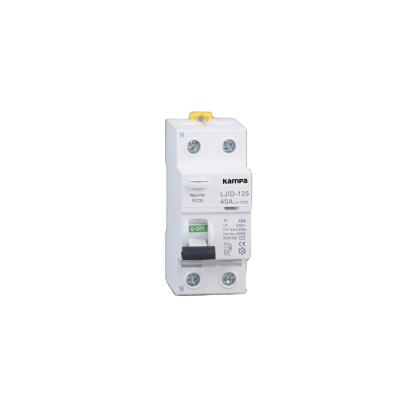 China Popular Rccb Residual Circuit Breaker With Overload , Ild 6ka 2p 40a 30ma Residual Current Switch for sale