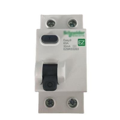 China CE Certificate Earth Leakage Circuit Breaker EZ9R33263 2p 63Amp for sale