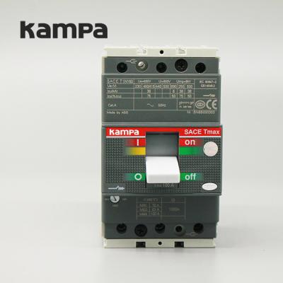 China Tmax CB Ce Certificated T1N160 Adjustable Moulded Case Circuit Breaker 3 pole 100a mccb for sale