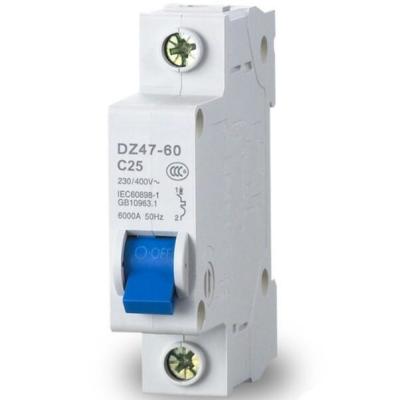 China DZ47 3kA Mcb Mini Circuit Breaker With Long Lifetime Use for sale