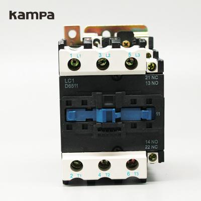 China 65a 220v Magnetic Contactor , China Kampa Cjx2-6511/lc1-d6511 Magnetic Contactor Coil for sale