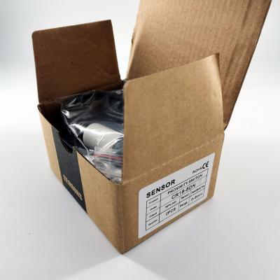 China CR18-8DP Capacitive Sensor M18 DC10-30V PNP NO 8mm Detection Distance Proximity Sensor for sale