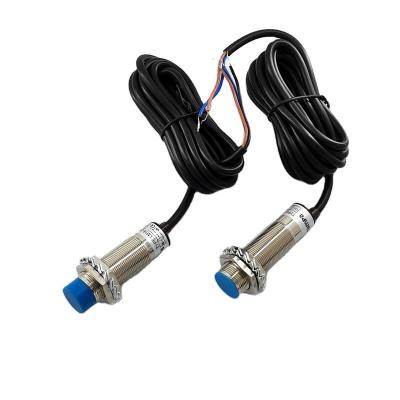 China LM12 Sensor Switch DC6-36V 3-wire 2mm Detection Distance Flush Type Inductive Proximity Sensor for sale