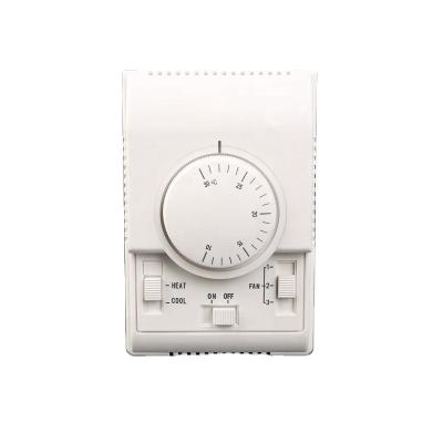 China Fan Coil Unit 2 Pipes Digital Temperature Thermostat Controller Heat / Cool for sale