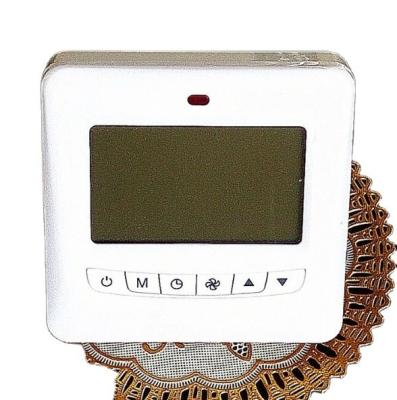 China 220V 3A Digital fan coil room thermostat for sale
