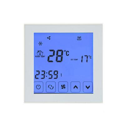 China Factory price home usage digital modbus fan speed control room thermostat for sale