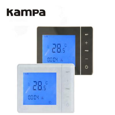 China Wall-mount Room Thermostat weekly Programmable With Large Screen for sale