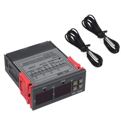 China STC-3008 STC-3018 STC-3028 Dual Digital Temperature Humidity Controller for sale