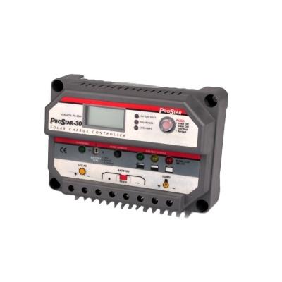 China Pwm Morning Low Voltage Switch Star Ps-30a 30a 12v 24v Solar Controller Charger for sale