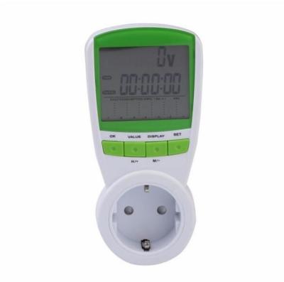 China New 230V 50HZ Digital Energy Meter Watt Voltage Volt Meter Hertz Power Analyzer Factor EU for sale