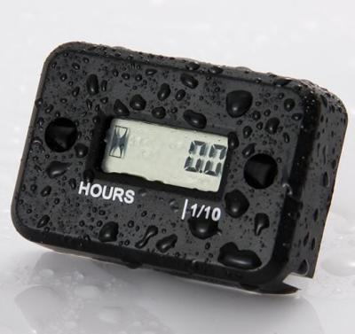 China Waterproof Digital LCD Counter Hour Meter for Dirt Quad Bike ATV Motorcycle Snowmobile Jet Ski Boat Pit Bike Motorbike Mx Marine for sale