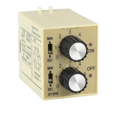 China ST3PR electrical time Electronic Counter digital timer relay with socket base for sale