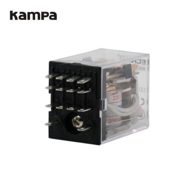 China HH54P Purpose MY4NJ intermediate relay AC220V DC24V DC12V small magnetic MY4N - J 14 feet for sale