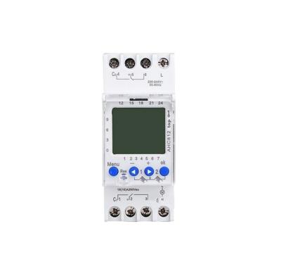 China AHC812 220V 2 Channels weekly programmable digital timer for sale
