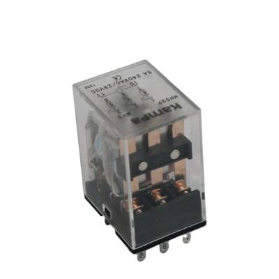 China Electromagnetic Protective Relay Kampa  HH52P  Purpose  12v dc 5a for sale