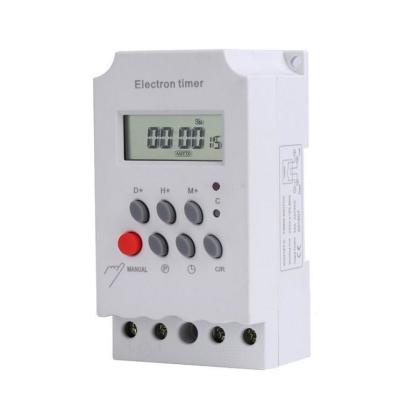 China 24 Hour Programmable Time Switch , Kg316t-2 Digital Timer Plug for sale