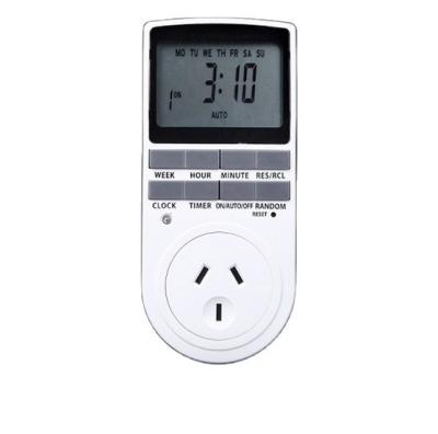 China Australia 16A 240V Weekly Electric Plug in timer socket for sale