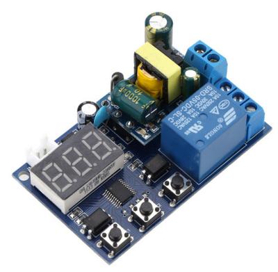 China Delay Time Switch Kampa AC 110V 220V  Converter Program Switch  Self-lock Relay PLC Cycle Timer Module for sale