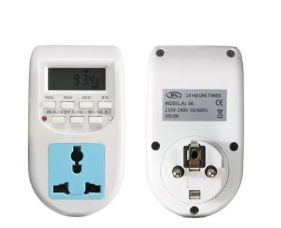 China AL-06 Time Switch With Socket  EUR/UK  PLUG for sale