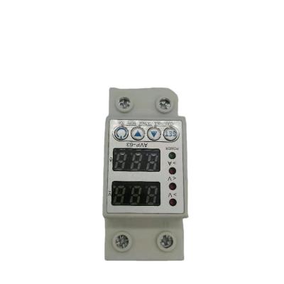 China Kampa AVP-63 63A  Adjustable LED 1P Dual Display Overvoltage Protector for sale