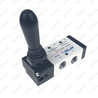 China Hand Lever Operated Control Pneumatic Valve  AIRTAC type 5 Way 2 Pos 1/4