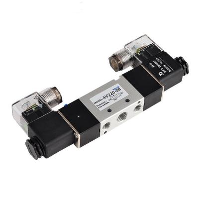 China 4V230-08 AIRTAC type 5 Way 3 Position Double Solenoid Air Valve 1/4