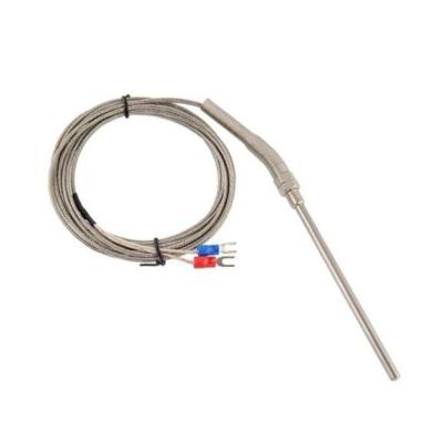 China High Quality Stainless Steel High Temperature -100 To 1250 Degree Thermocouple K Type 100mm Probe Sensors for sale