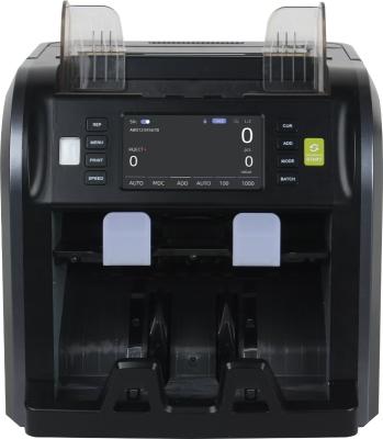 China Free Spare Parts Smart 2CIS Handle Rechargeable Banknote Sorter Machine SJ-668 Double Pocket for sale