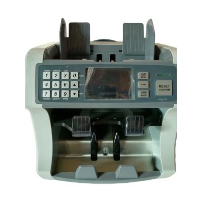 China Multi Currency Sorter XC200 Pockets Money Counting Machine LED Display Tunnel Sorter Devices for sale