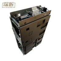 China Fujitsu F53 F56 Bank Banknote Dispenser Atm Machine Cash Dispenser Module With 4 Cassette for sale