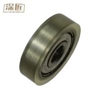 China UW-500 KNJ0J1231Z0 DE-100 GFS100 GFS120 UW52C Rubber Coated Bearing Roller KNJ0J1231Z0 Glory GFS220 for Currency Sorter Machine for sale